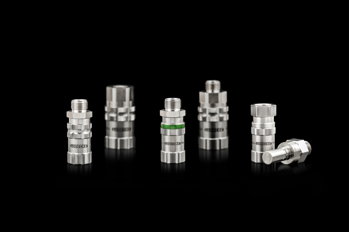 Process Industry | Dripless Quick Connect Couplings | Lüdecke